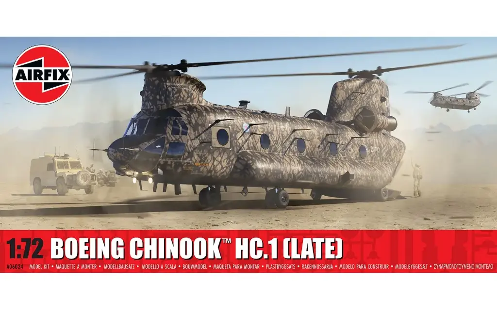 Airfix : Boeing Chinook HC.1 (Late) | Hobby2000 Modélisme